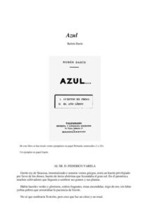La magia del azul en los cuentos de Rubén Darío: Un viaje poético por ...
