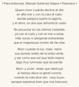 El legado lírico de Manuel Gutiérrez Nájera: Poemas para entonces ...