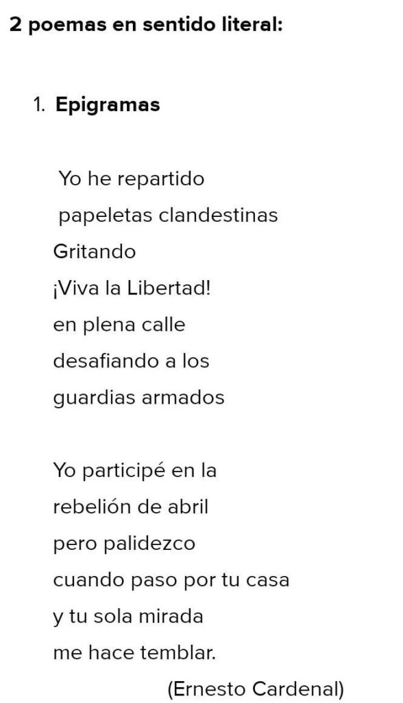 La belleza en su máxima expresión: Un poema en sentido literal - Poemas ...